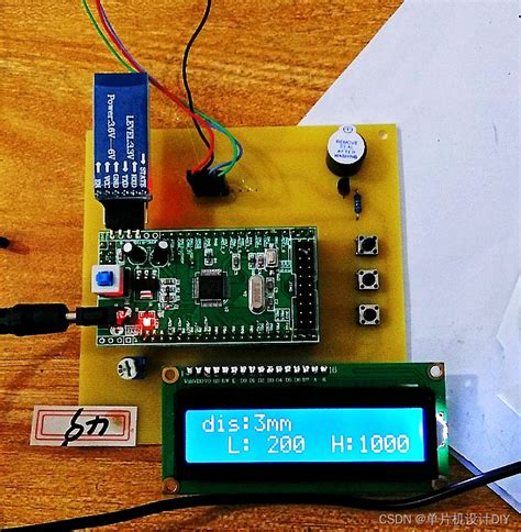基于stm32单片机激光测距仪按键阈值防撞报警蓝牙无线设计21 049myantenna激光测距传感器的stm32 Csdn博客