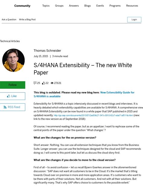 s4hana extensibility the new white paper pdf cloud computing