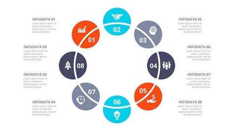 Premium Vector Vector Circle Diagram Infographic Template For Cycle
