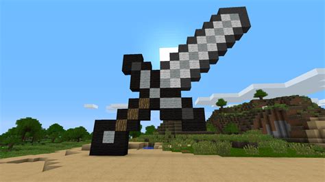 Minecraft Iron Sword Pixel Art 5 Sword Pixel Art Minecraft Map