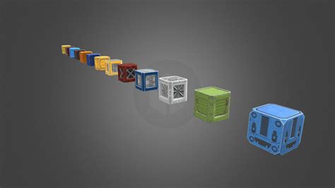Simple Boxes 3d Model By Yojik3d 16c3fbd Sketchfab