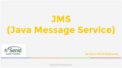 Jms Java Message Service Pptx Email Internet