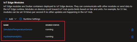 教學課程 將 Azure 串流分析部署為 Iot Edge 模組 Microsoft Learn