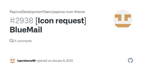 Icon Request Bluemail · Issue 2938 · Papirusdevelopmentteampapirus