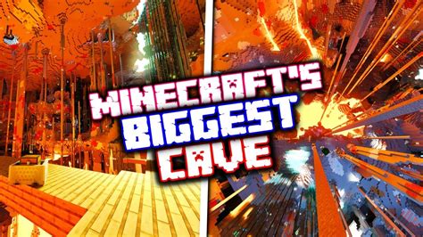 The Biggest Cave In Minecraft 121 Incredible Minecraft 121 Cave
