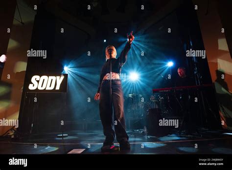 British Singer And Songwriter Sophie Dyson Aka Sody Performing Live In Berlin At The Metropol
