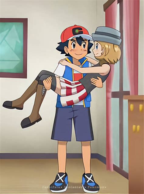 Ash X Serena By Ferrandoki2024 On Deviantart