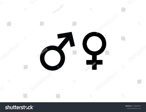 Male Female Wc Sex Stickman Icon Stock Vector Royalty Free 1130090591 Shutterstock