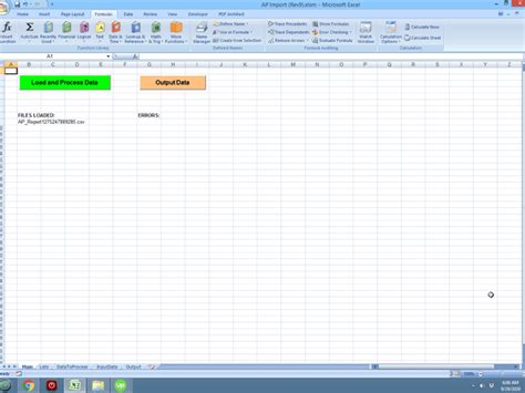 A Custom Macro Enabled Excel Spreadsheet To Load And Process Your Data Upwork