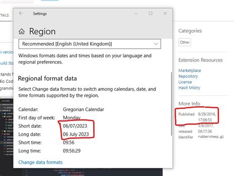 Dates In The Vscode Ui And Extensions Are Fixed To Ambiguous En Us