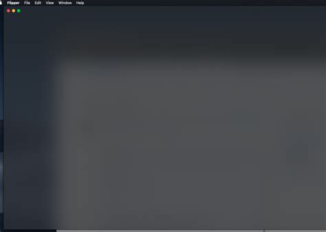 Flipper Wont Open Shows Blank Screen · Issue 1111 · Facebookflipper · Github