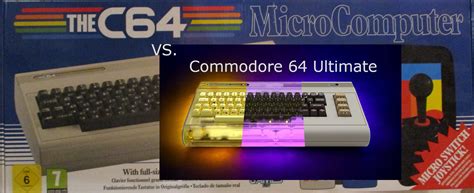 Commodore 64 Ultimate Vs Thec64 Maxi Comparison The Universe Of