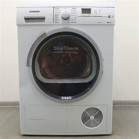 Сушильная машина сушка компрессорная Сименс Siemens IQ700 blue Therm ...