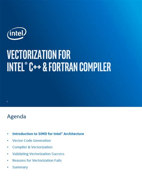Vectorization For Intel C Pdf Integrated Circuit Concurrent