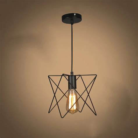 Подвесной потолочный светильник в стиле ретро промышленный абажур металлические лампы