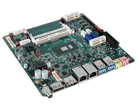 Płyta Główna Mini Itx I7 6600u Lvds Dp Hdmi 2lan 4com 8usb 2sata Pciex4 2mpcie