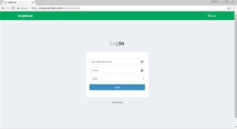 Aplikasi Arsip Surat Masuk Dan Surat Keluar Menggunakan Framework