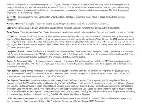 Initial Configuration Wizard Dell Unity Unisphere Overview Dell Technologies Info Hub