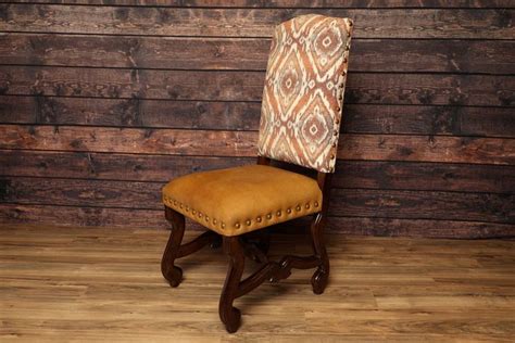 Russex Copper Southwestern Dining Chair Set Southwestern Dining Chairs Dining Chairs Dining