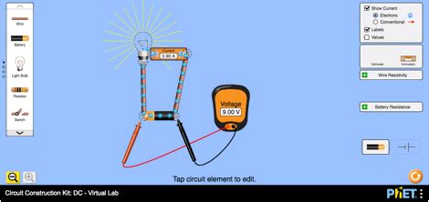 AP Physics Virtual Lab DC Circuits