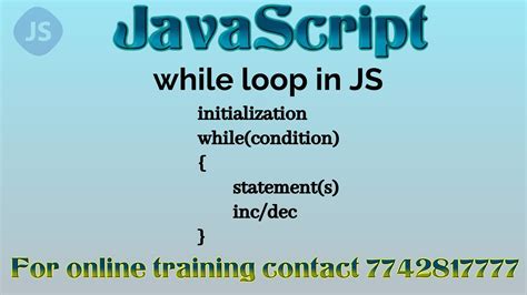 JavaScript While Loop For Beginners Your Easy Guide To Looping YouTube