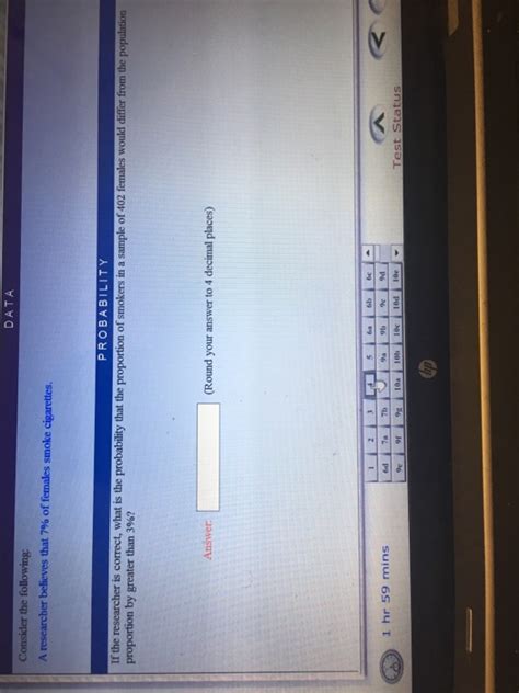 Solved DATA Consider The Following S Suppose 58 Of The Chegg Com