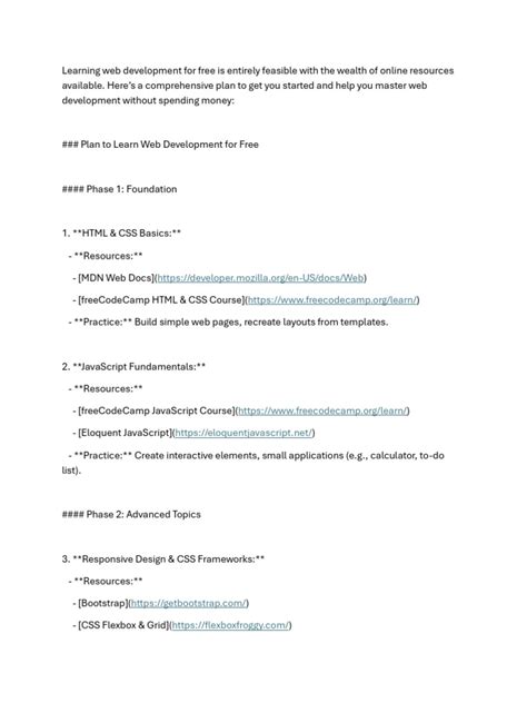 web development program pdf web development world wide web