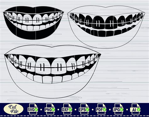 Mouth And Teeth Template