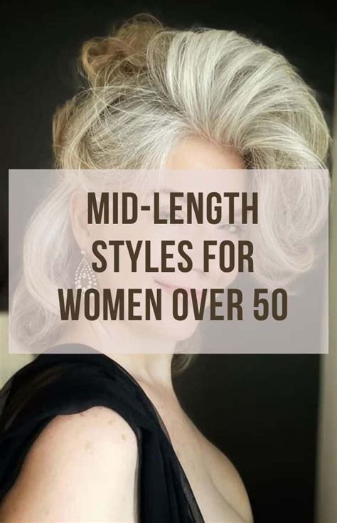 50 Classy Medium Length Hairstyles For Women Over 50 Shoulder Length