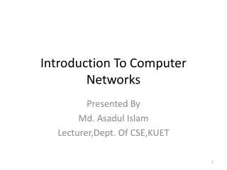 Ppt Computer Networks Cse Lecture Segment Routing Algorithms Powerpoint Presentation