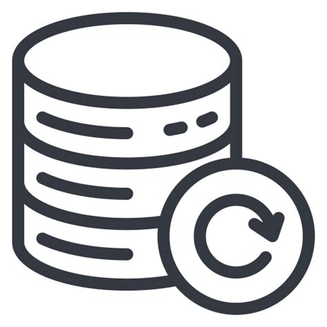 Reload Refresh Update Database Server Storage Icon Download On