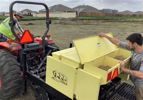 No Till Native Seed Drill For Hire Environmental Survey Consulting