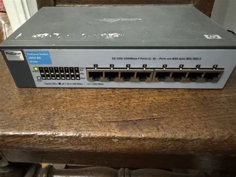 HP J9029A PROCURVE NETWORKING SWITCH 1800 8G SMA With POWER SUPPLY EUR 60 00 PicClick FR