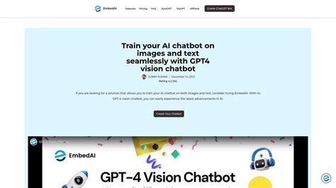 Gpt4 Vision Chatbot สำหรับ Ai Chatbot รีวิว คุณสมบัติและการใช้งาน