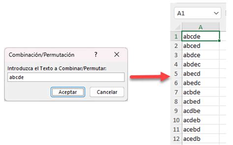 Cómo Generar Todas Las Combinaciones Permutar En Excel Automate Excel