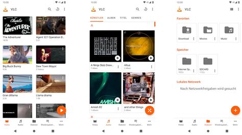 VLC für Android Der Media Player als App für Handy Tablet mit APK
