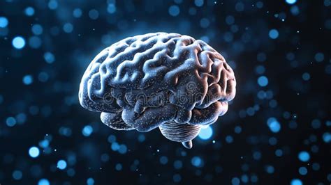 3d Brain In Neural Network Generative Ai Stock Video Video Of