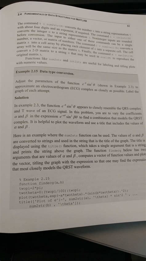Solved Using Matlab Write A Matlab Script Modeling