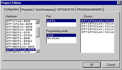 Editing A Project St Visual Programmer Documentation