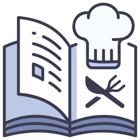 Cookbook MaxIcons Lineal Color Icon
