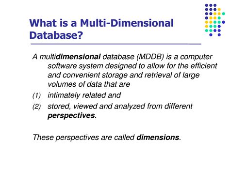 Solution Multidimensional Analysis Concepts Studypool