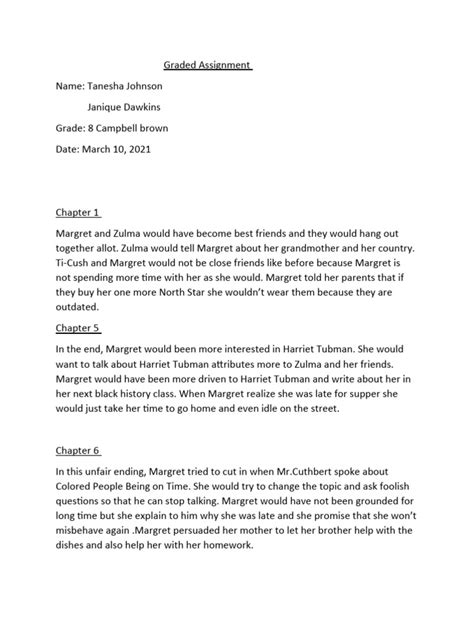 Literature Graded Classwork Pdf