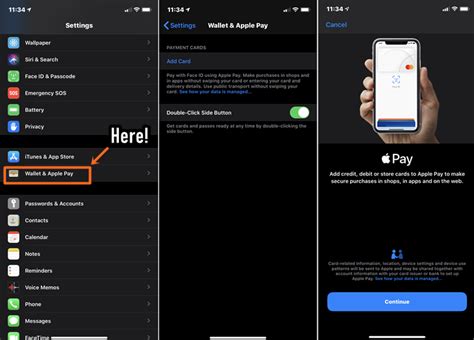 apple pay option found in iphone settings after updating ios 13 6