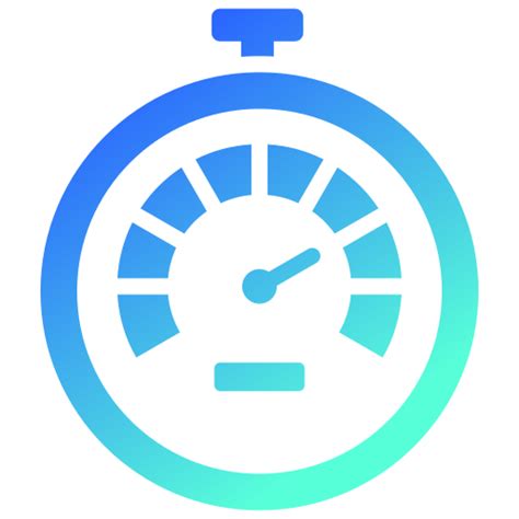 Fast Processing Generic Gradient Fill Icon