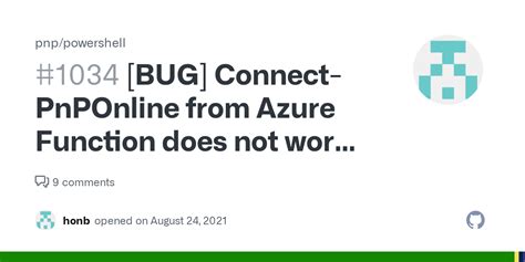 Bug Connect Pnponline From Azure Function Does Not Work Anymore