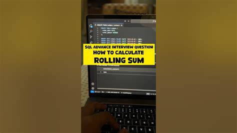 Mastering Rolling Sums In Sql For Exploratory Data Analysis Youtube