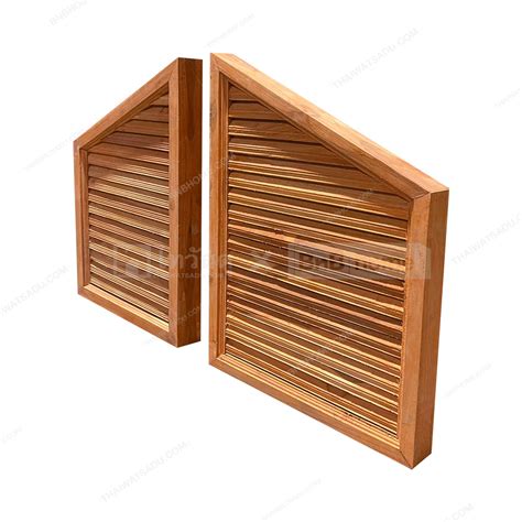 เกล็ดจั่วระบายอากาศคู่ Kp ขนาด 40 X 3 X 60 ซม ไทวัสดุ