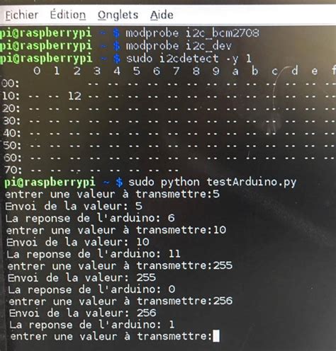 Recuperer Les Valeurs De Larduino Sur Raspberry Protocole I2c Par Forkingking Openclassrooms