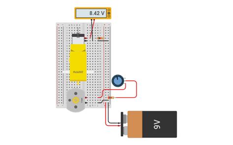 Circuit Design Bredbord Multimetro Potenziometro Motori Cc E Hobby
