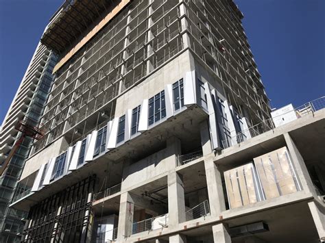 Tower Cladding Adding Texture As 1 Yorkville Rises Taller Urbantoronto